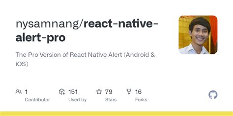 Github Nysamnang React Native Alert Pro The Pro Version Of React