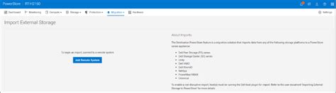 Management Dell Powerstore Migration Technologies Dell Technologies Info Hub