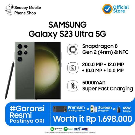 Jual Samsung S23 Ultra Game Package Spesifikasi Original Murah