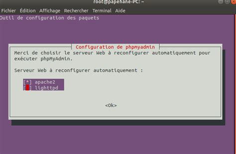 Installation De PhpMyadmin Sous Ubuntu