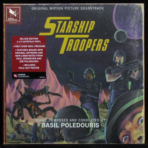 LP Basil Poledouris - Starship Troopers (Original Motion Picture ...