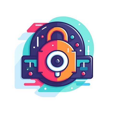 premium ai image data security icon