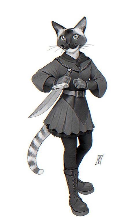 Tabaxi Dnd Race By Nekokawai On Deviantart
