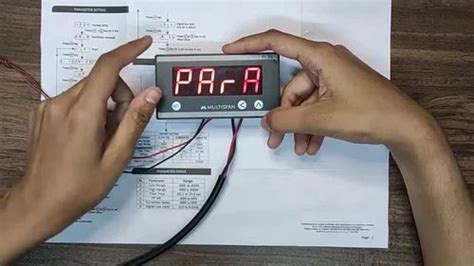 Multispan Digital PI Process Indicator To Selectable V V At Piece In