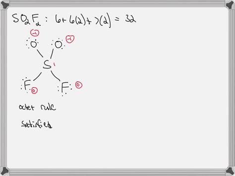SOLVED A Draw A Lewis Diagram For SO F In Which All Atoms Have A Formal Charge Of Zero B
