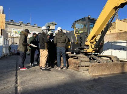 神奈川県で車両系建設機械運転の技能講習行われました