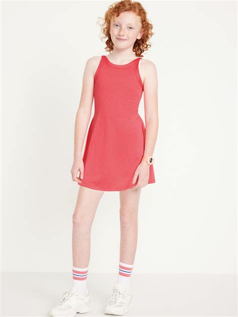 Powerpress Sleeveless Athletic Dress For Girls Old Navy