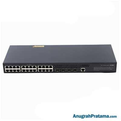 Jual H3C S5120V2 28P PWR LI 24 Port PoE 10 100 1000BASE T 4 Port