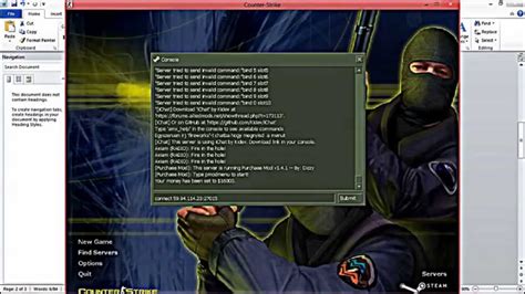CS 1 6 How To Connect To A Server YouTube