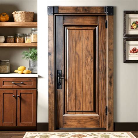 20 Rustic Pantry Door Ideas For A Unique Kitchen Look