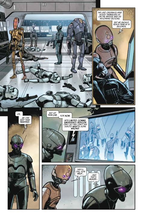 Killer Droids Have Taken Over Darth Vaders Ship In Star Wars Darth