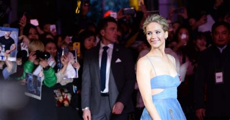 [포토] 제니퍼 로렌스 한국팬들 앞에서 여신 미소