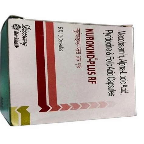 Nurokind Plus Rf Capsule Mankind 6 Tab At ₹ 80 Strip Of 10 Tablets In