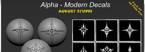 Alphamodern Decalspack 01 Flippednormals