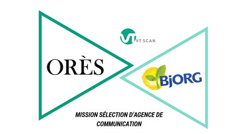 Mission Sélection Dagence De Communication Orès X Bjorg Vtscan Optimiser La Relation