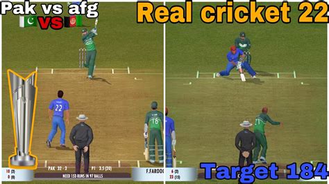 Pakistan Vs Afghanistan T20 World Cup Full Match Vs Real