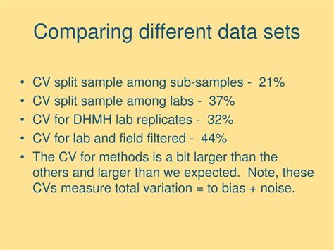Ppt Shaken Not Stirred Comparing Lab And Field Filtering For Tss