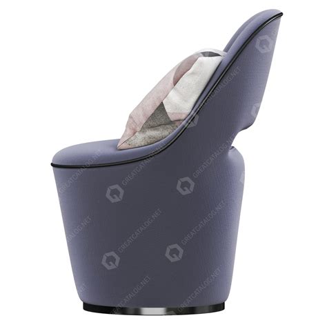 Chair Tacchini Eddy Accent 3d Model・download 3d Models