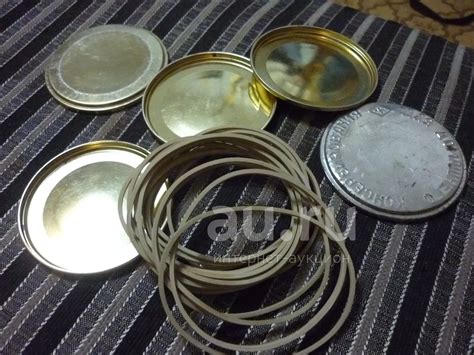 Крышки 5 штук и резинки 20 штук для закатки банок, — купить в ...