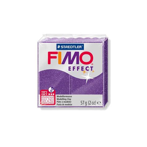 Staedtler Fimo Effect 57g Glitter Lila Kaufen Bei Peppitextde