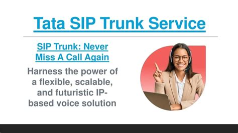 Ppt Tata Sip Trunk Solution Provider In India Price Cost Tariff