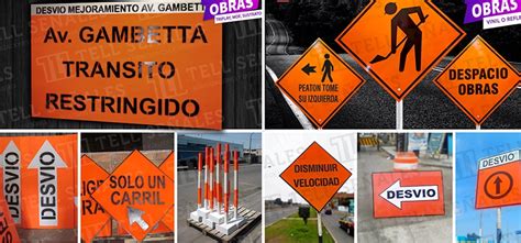Señales Para Obras Y Construcción Tell Señales