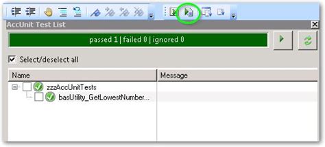 unit testing in ms access stack overflow