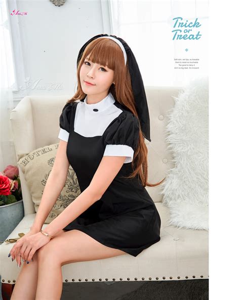 Lingeriecats Halloween Women Sexy Sister Nun Roleplay Holy Religious