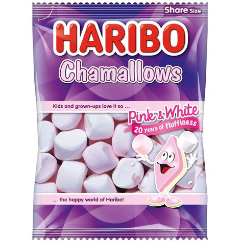 Haribo Chamallows Pink And White 140g Sweet Multipacks Bandm Stores