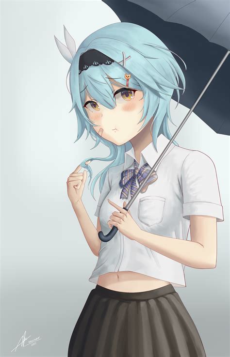 Eula Lawrence Genshin Impact Image By Pixiv Id 69529716 3375726 Zerochan Anime Image Board