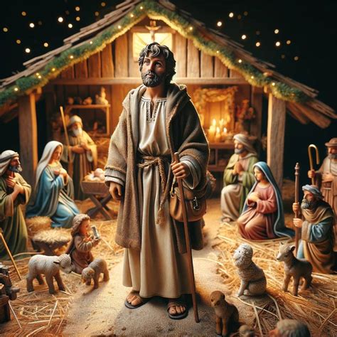 Joseph Le Charpentier Figure Emblématique De Noël Santons De Creche