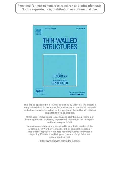 Pdf Crashworthiness Design Of Vehicle Side Door Beams Under Low Speed Pole Side Impacts