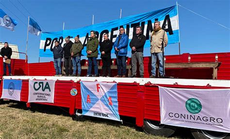 ¿qué Reclama El Campo La Proclama Completa De La Mesa De Enlace Que Pide Un Urgente Cambio De
