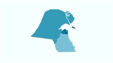 20 Kuwait Map Illustrations Stock Videos And Royalty Free Footage Istock