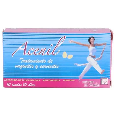 Acenil Óvulos 50 G 500 G 100 000 Ui Rappi