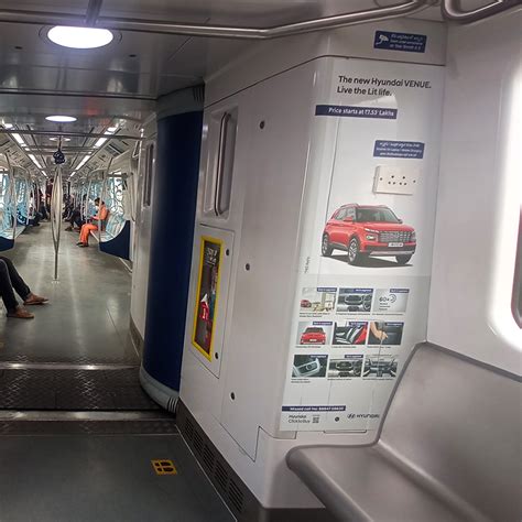 Metro Train Branding Metro Train Advertising Hyderabad