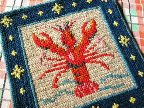 北欧ヴィンテージファブリック刺繍タペストリー