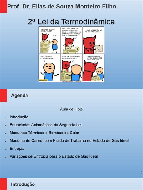 Aula 7 Segunda Lei Da Termodinâmica Parte 1 2021 230413 165956 Pdf