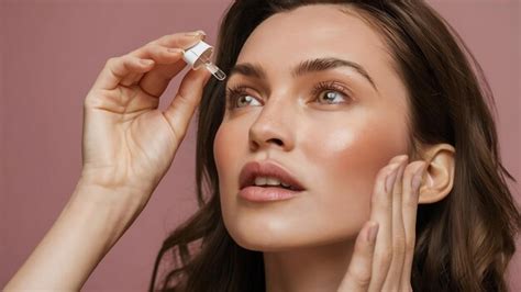 Premium Photo Close Up Of A Beautiful Woman Applying Eye Drops