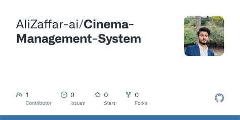 Github Alizaffar Ai Cinema Management System