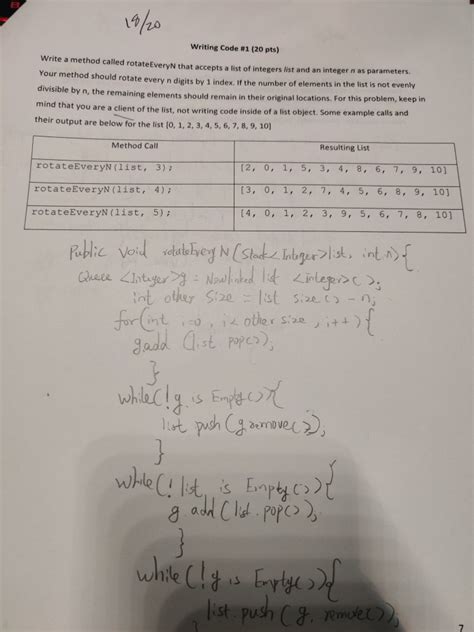 Solved Writing Code Pts Write A Method Called Chegg