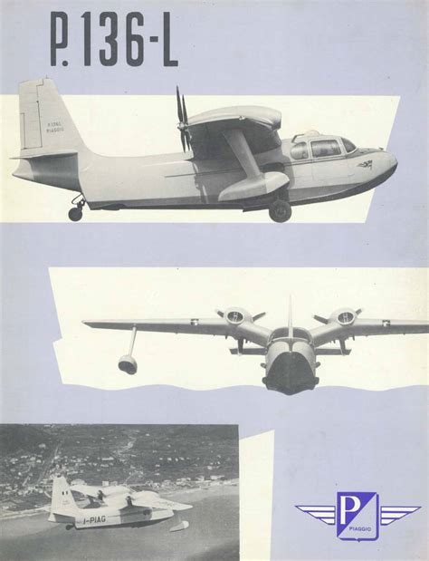 Piaggio P136 Flight Manuals