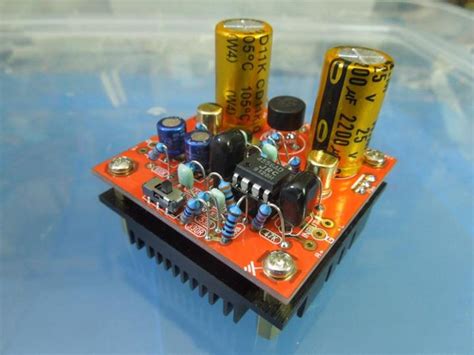 มม Phono Amplifier Phono และ Amplifier Parts Kit มีขนาดเล็กและประณีต