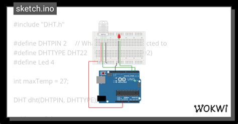Dht Project Wokwi Esp32 Stm32 Arduino Simulator