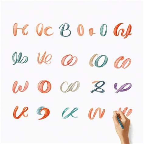 A Hand Is Drawing A Letter With The Letters Z And Z Premium Ai Generated Vector