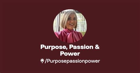 Purpose Passion And Power Facebook Linktree