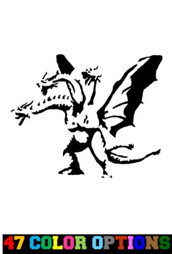 Vinyl Decal Truck Car Sticker Laptop Kaiju Monster Godzilla King