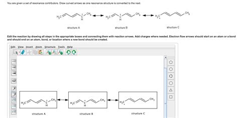 Solved You Are Given A Set Of Resonance Contributors Dra Chegg Com