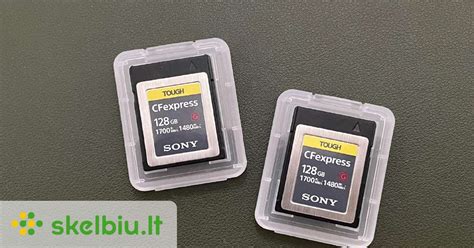 Sony Cfexpress Type B 128gb Skelbiu Lt