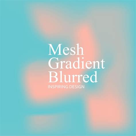 Premium Vector Grainy Gradient Mesh Backgraound